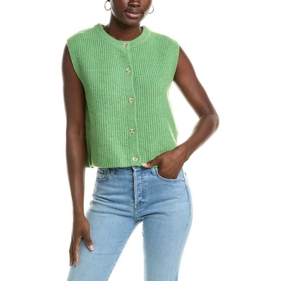 ANNA KAY | Sweaters | Anna Kay Womens Velamy Vest Green | Poshmark